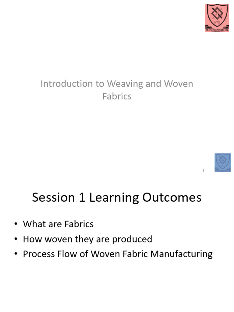 3. Introduction to Weaving | PDF | Weaving | Loom