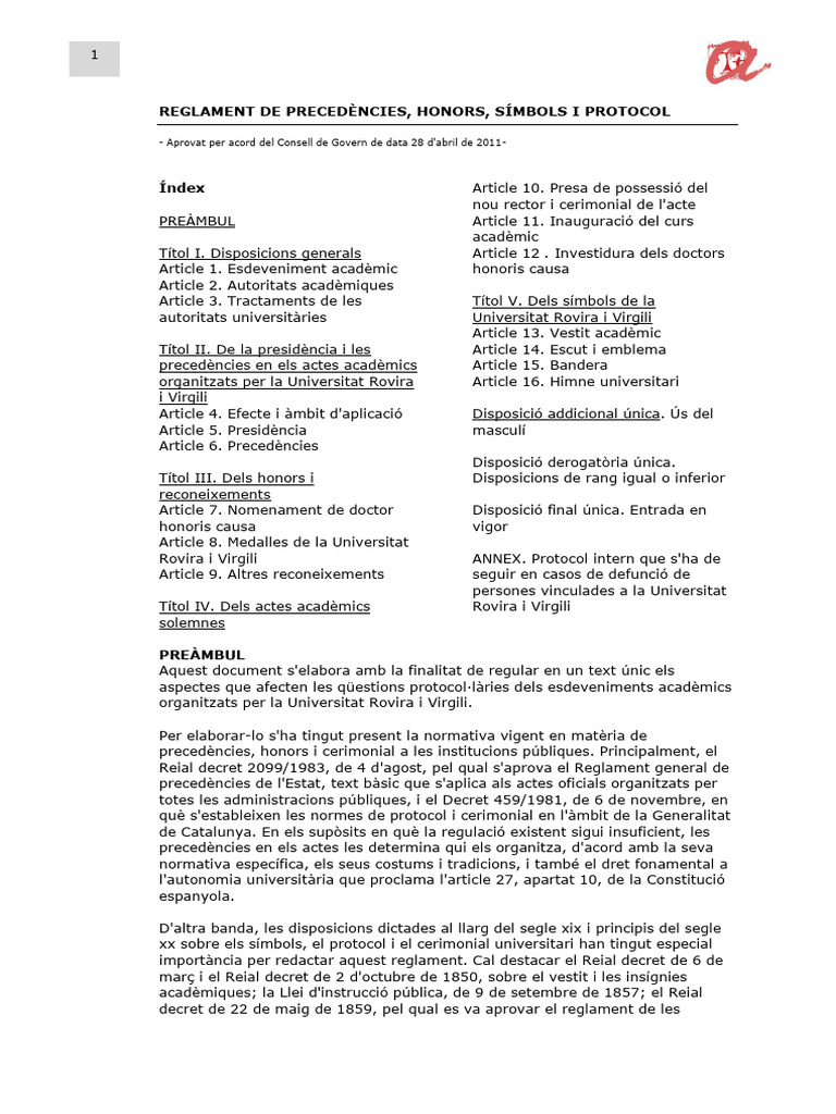 Reg Protocol URV | PDF