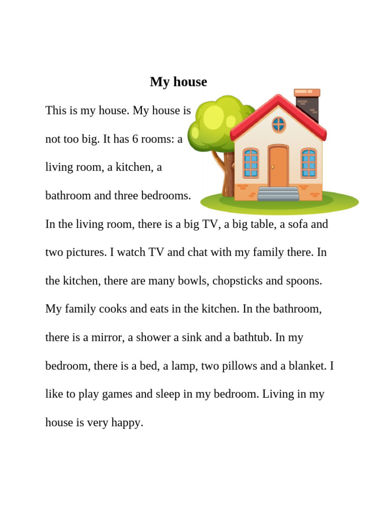 My House- Reading New | PDF