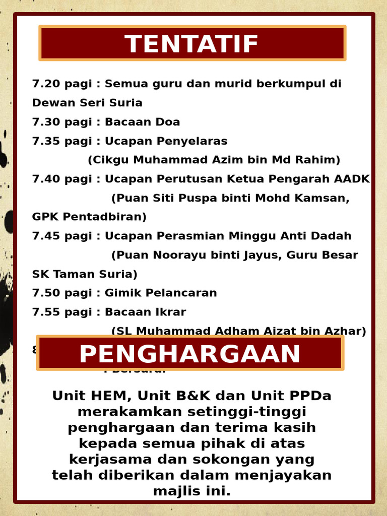 Anti Dadah 2023 | PDF