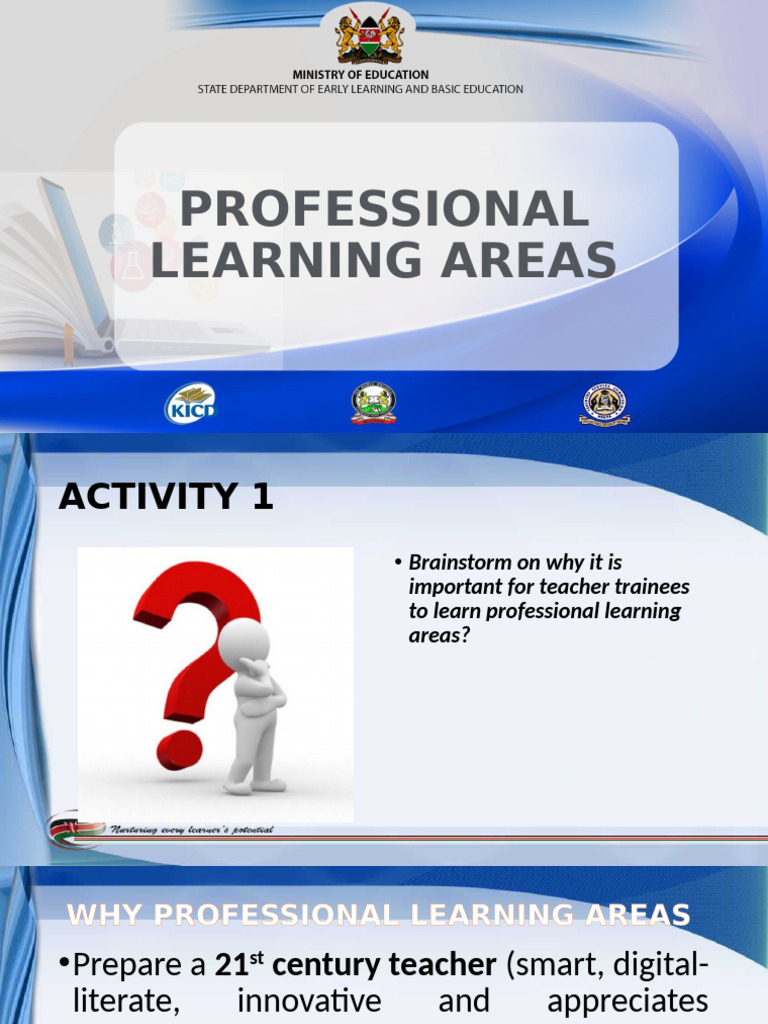 Importance of Professional Learning Areas | PDF | Educational ...