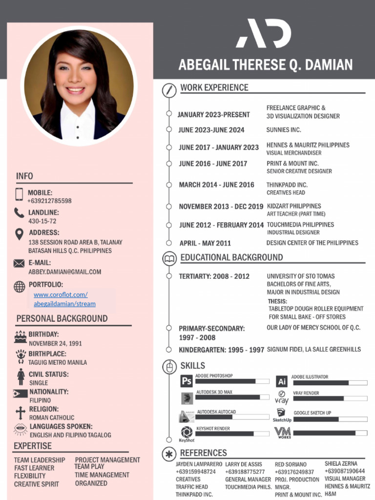 Abegail Damian Resume | PDF