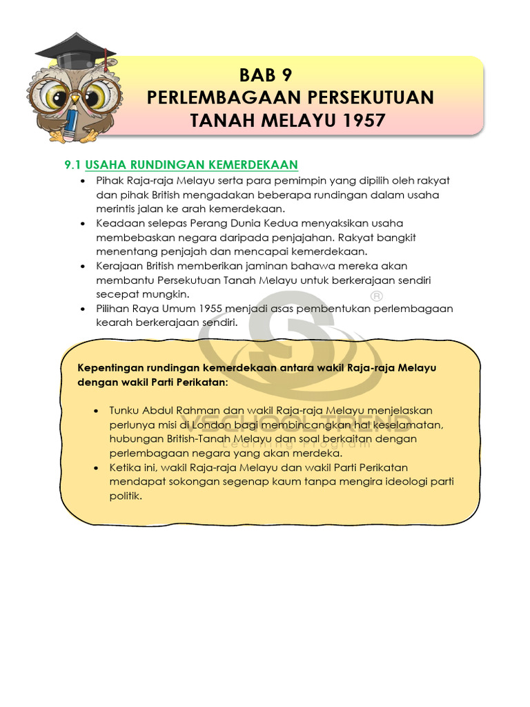 Ea1eb 9. f4 Sej Note Bab 9 Edited | PDF