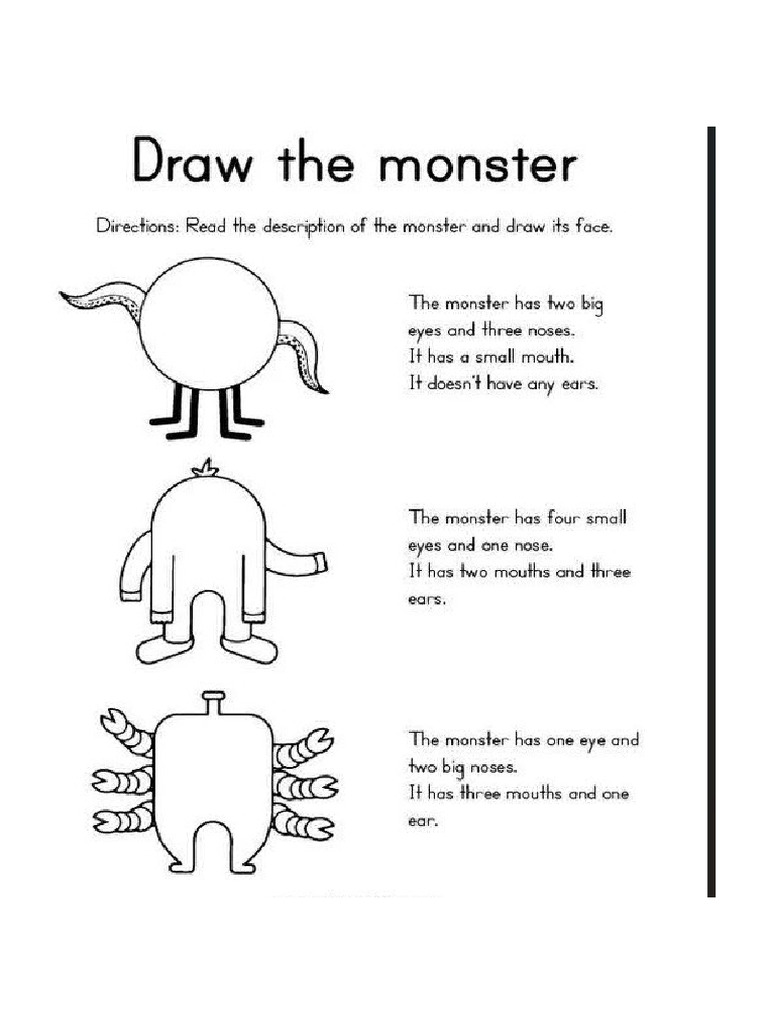 Draw The Monster | PDF