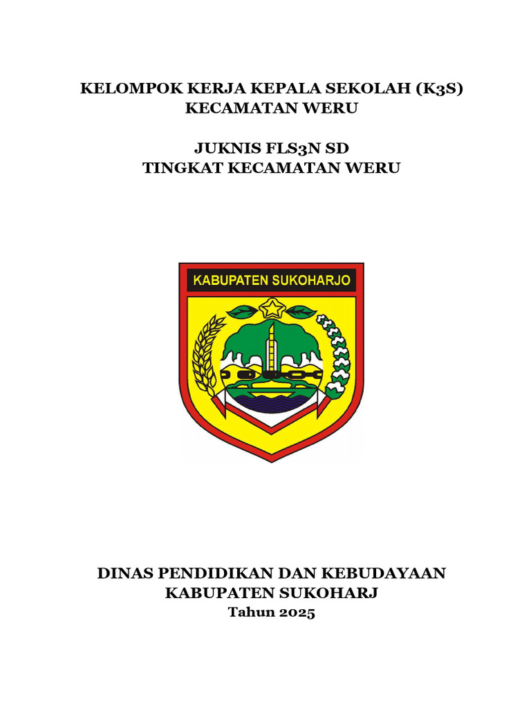 Logo dan Simbol FLS3N K3S Weru | PDF