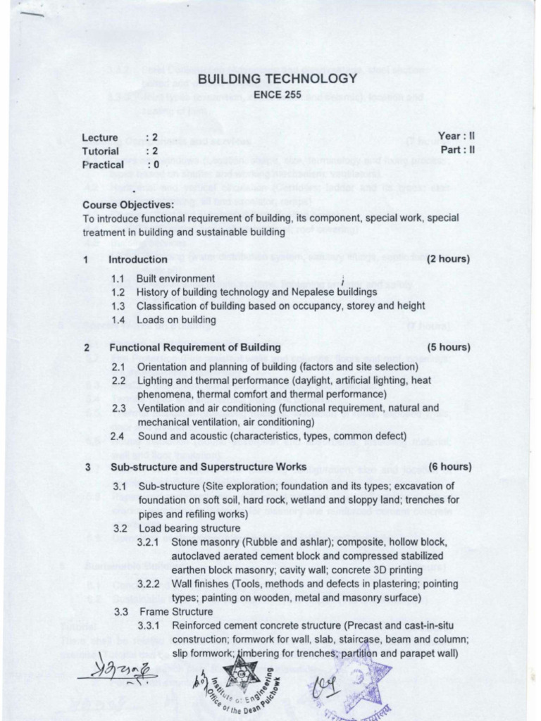 Fourth Sem Syllabus-2080 | PDF