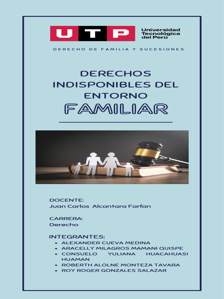 Infografia Derechos Indisponibles | PDF