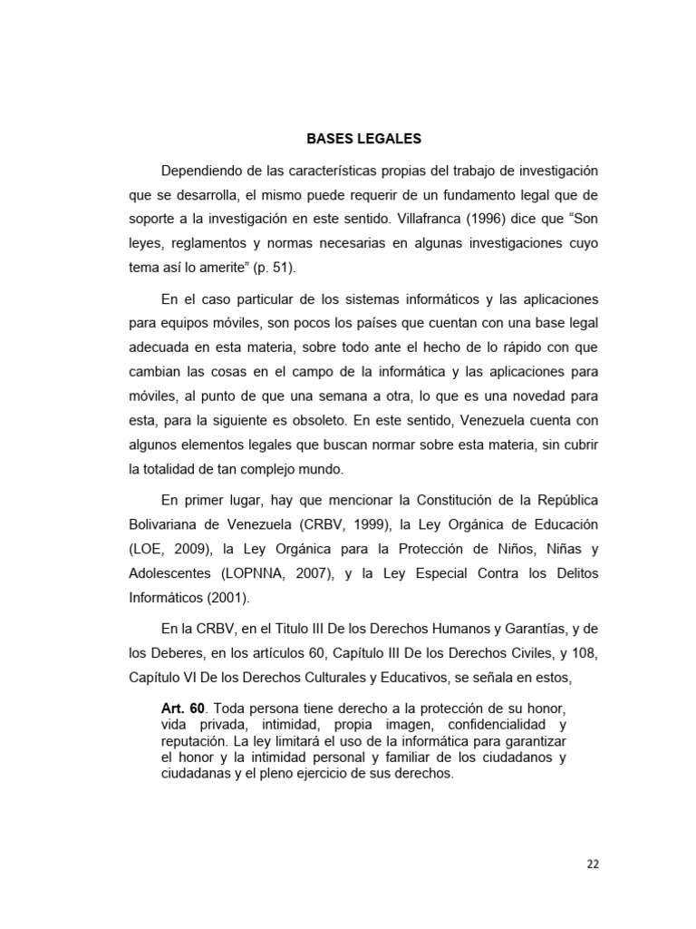 Base Legal | PDF | Privacidad | Conocimiento