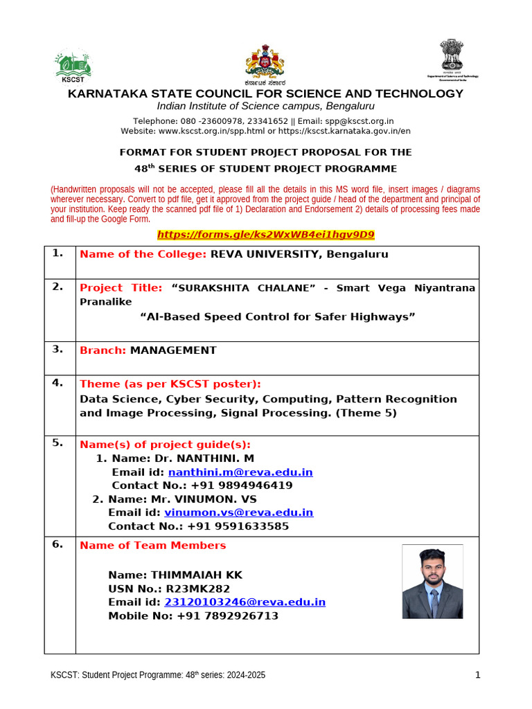 AI-Based Speed Control Project Proposal | PDF | Speed Limit | Traffic