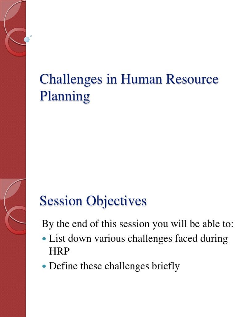 Challenges in HRP | PDF | Human Resources | Information System