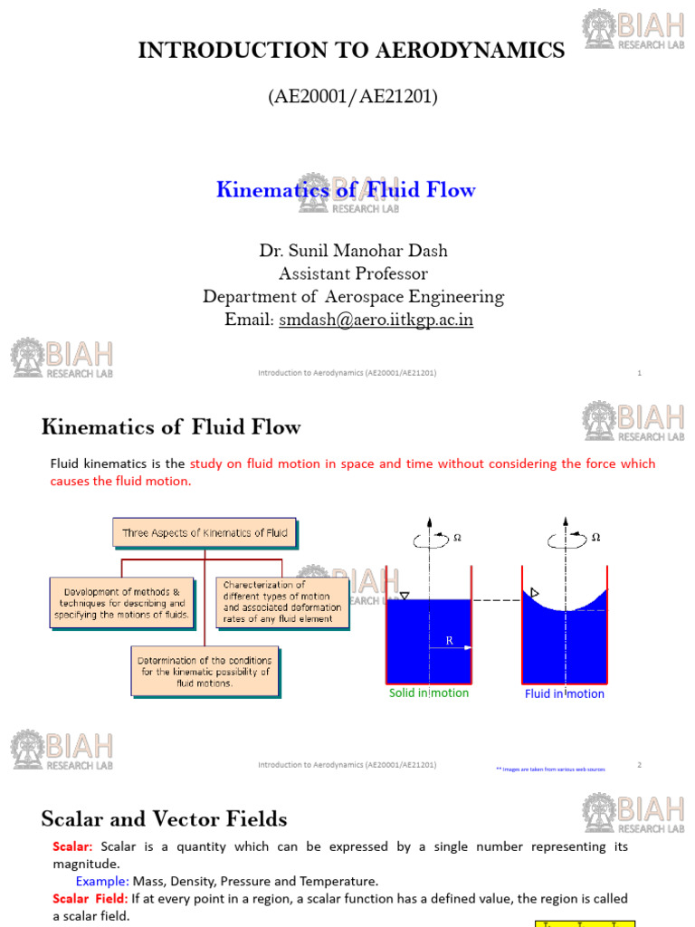 Chapter-3 - Kinematics of Fluid Flow-1 | PDF | Fluid Dynamics ...