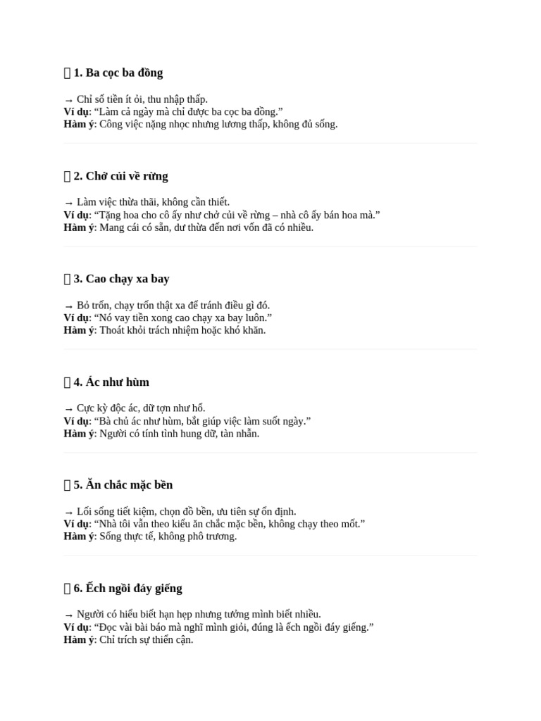 Giai Nghia Thanh Ngu | PDF