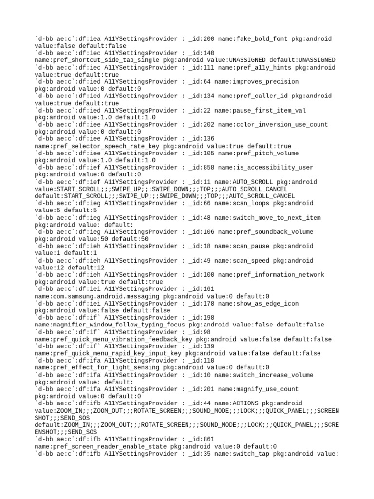 a11yProvider_log | PDF | Thin Clients | Android (Operating System)