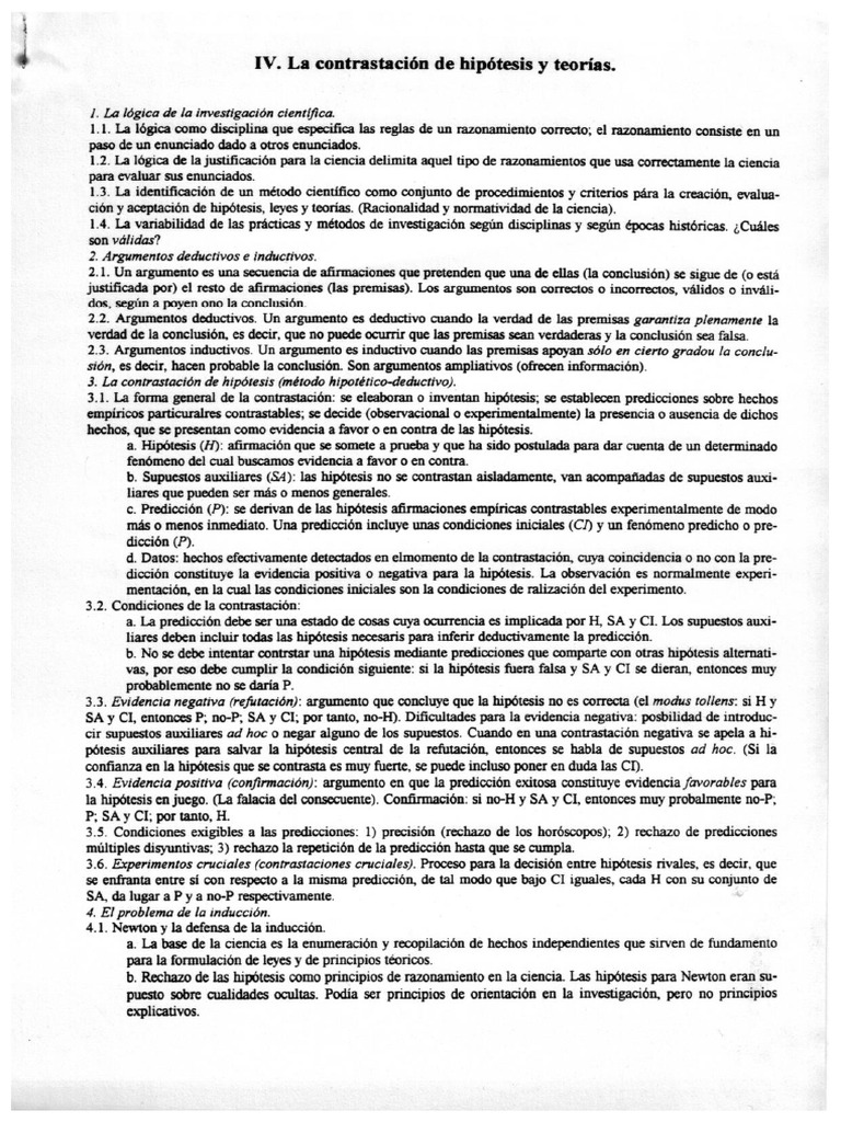 Contrastación Hipótesis | PDF