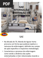 Sistematização Da Assistência de Enfermagem - Sae | PDF | Enfermagem ...