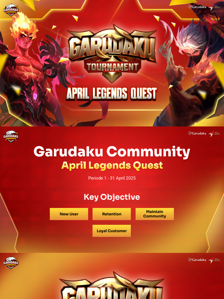 GC - April Legend Quest Garudaku Community 2025 | PDF