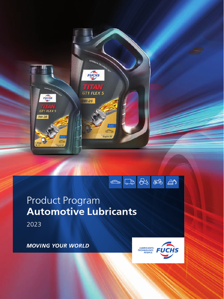 FUCHS-Product-program-automotive-lubricants | PDF | Motor Oil | Lubricant