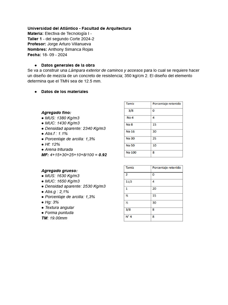Taller 1 - Del Segundo Corte 2024-2 ANTHONY SIMANCA | PDF