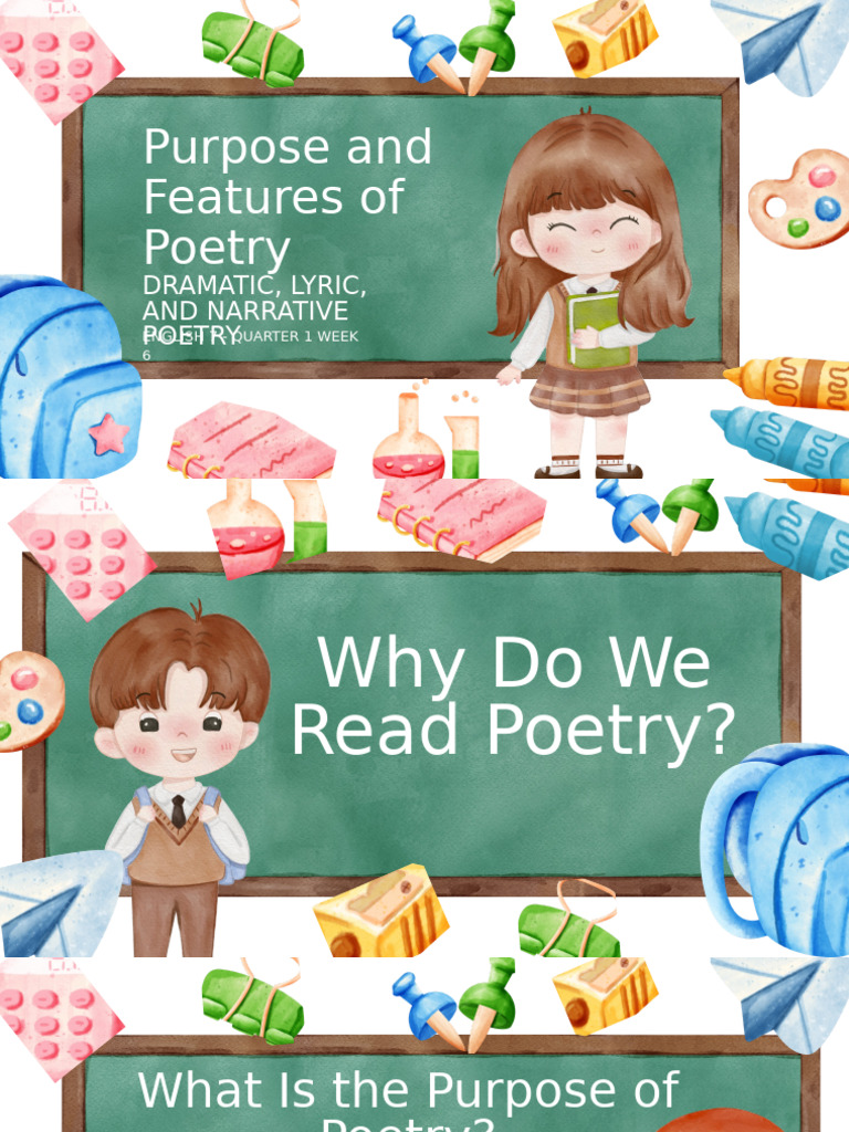Purpose and Features of Poetry | PDF