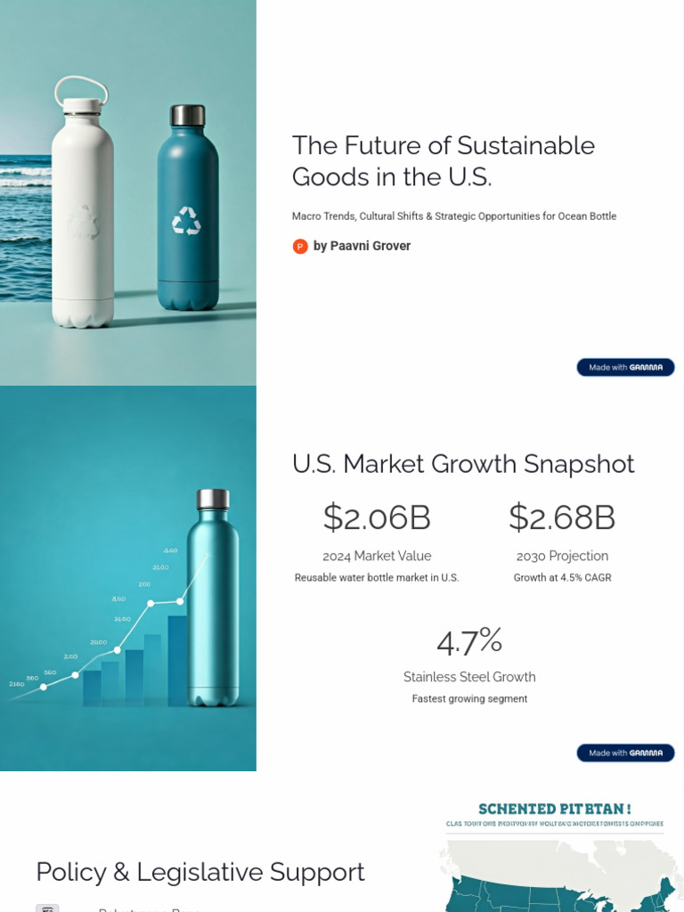 The Future of Sustainable Goods in The US | PDF