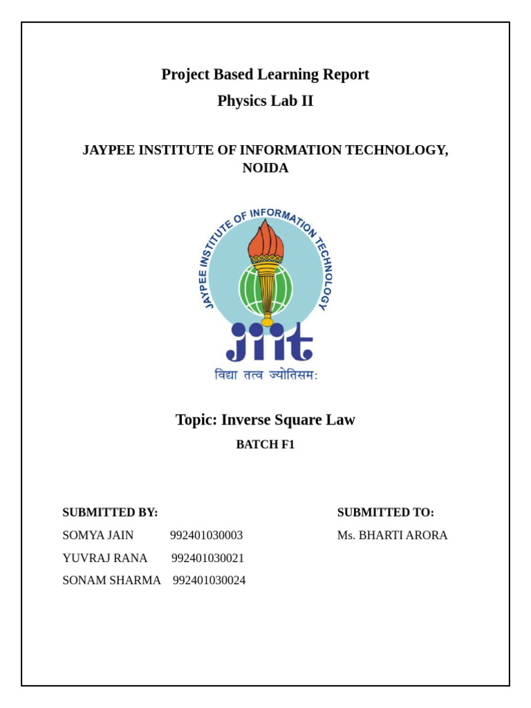 Physics Lab 2 PBL Final | PDF | Force | Physics