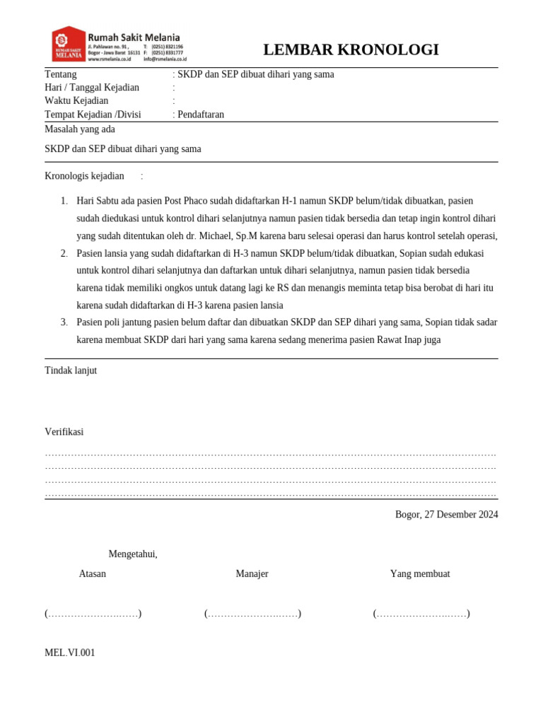 Kronologis | PDF