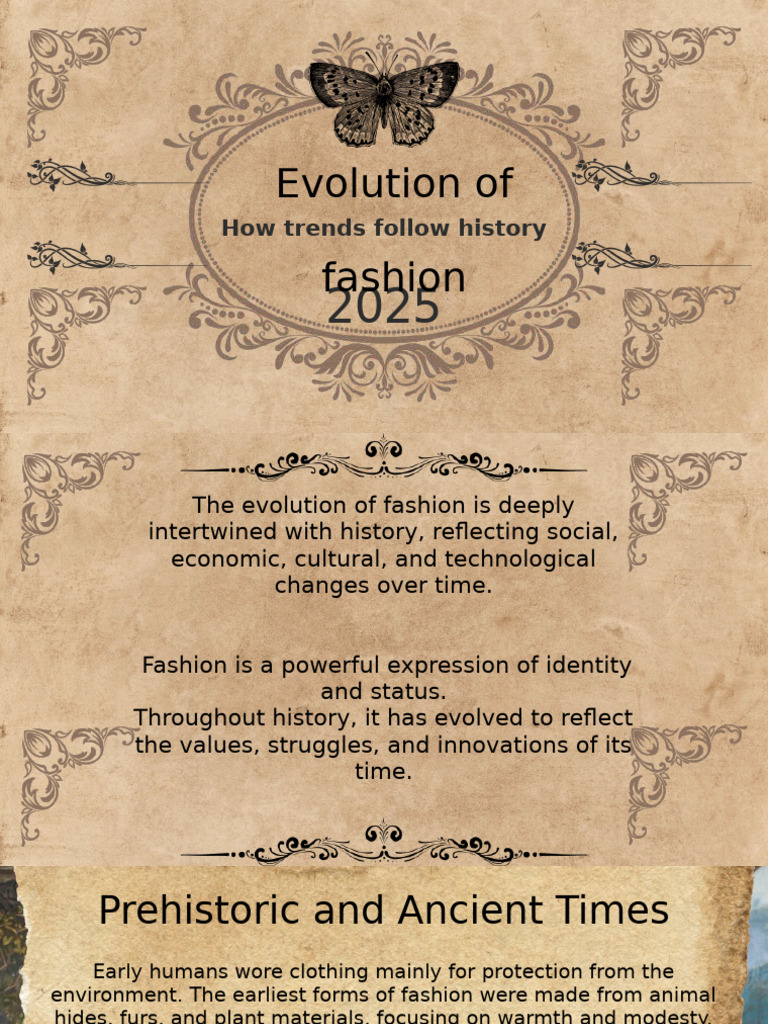 Fashion Evolution Through History | PDF | Fashion | Clothing