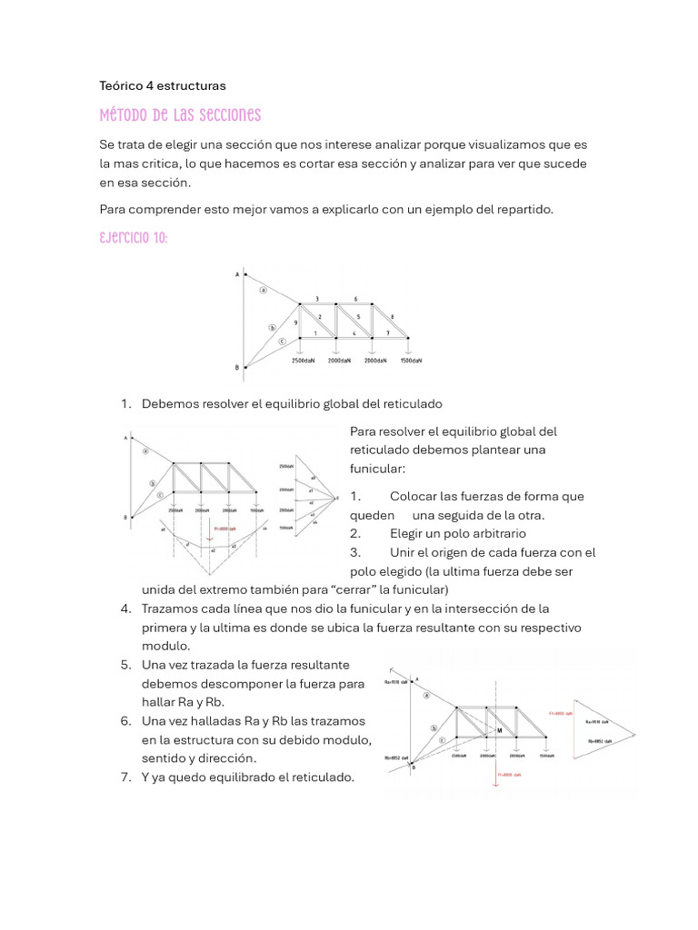 Teorico 4 Estructuras | PDF | Vector Euclidiano | Fuerza