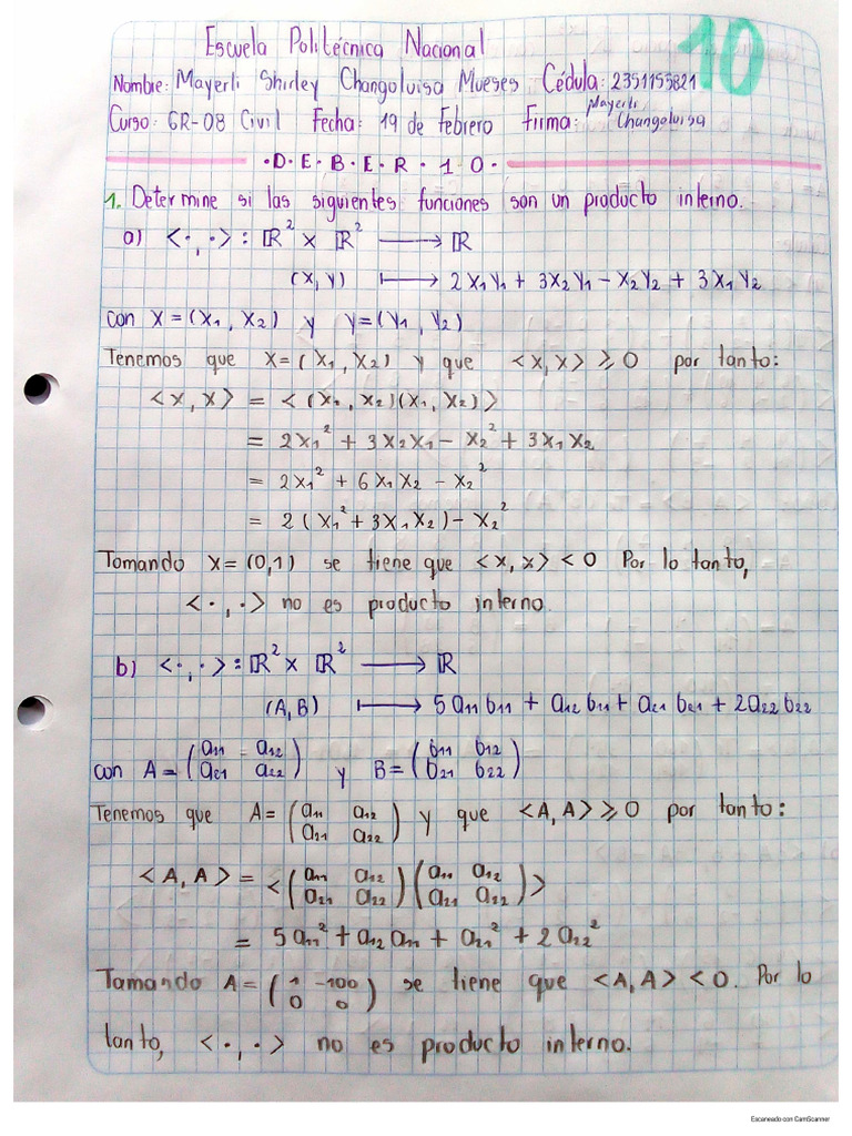 Deber 10 Mayerli Changoluisa Semana 10 GR8 Civil | PDF