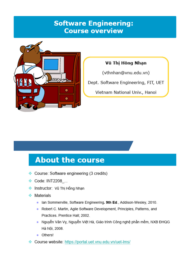 Software Engineering Course Overview | PDF | Software | Software ...