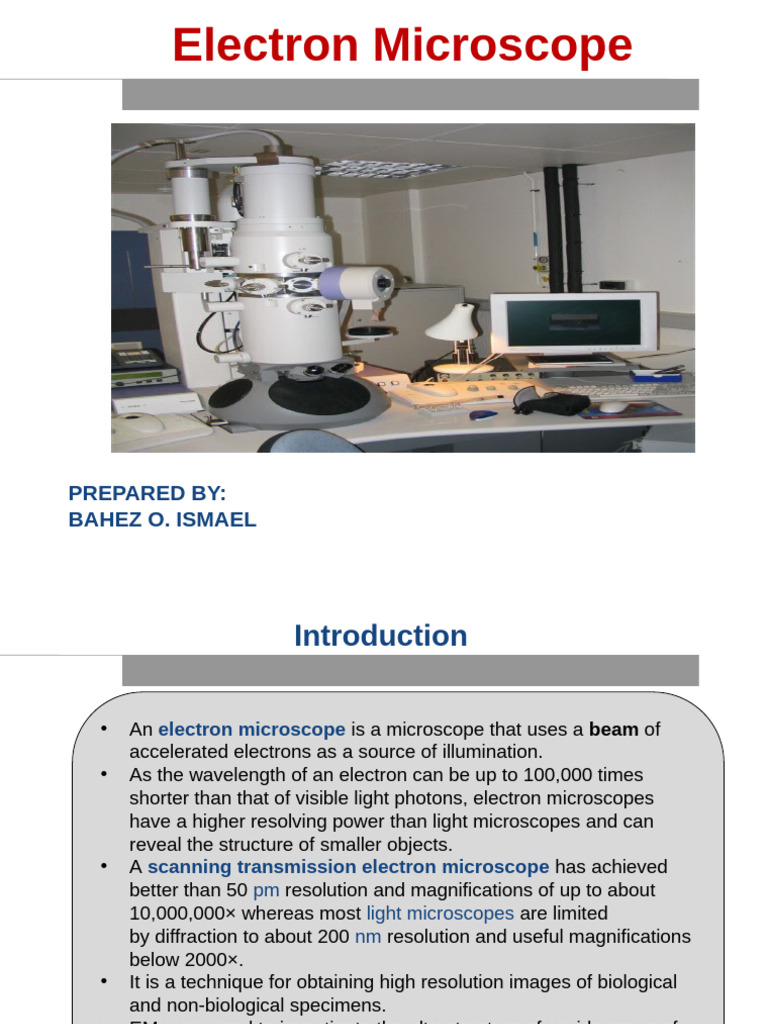 Electron Microscope - JPG | PDF | Scanning Electron Microscope ...