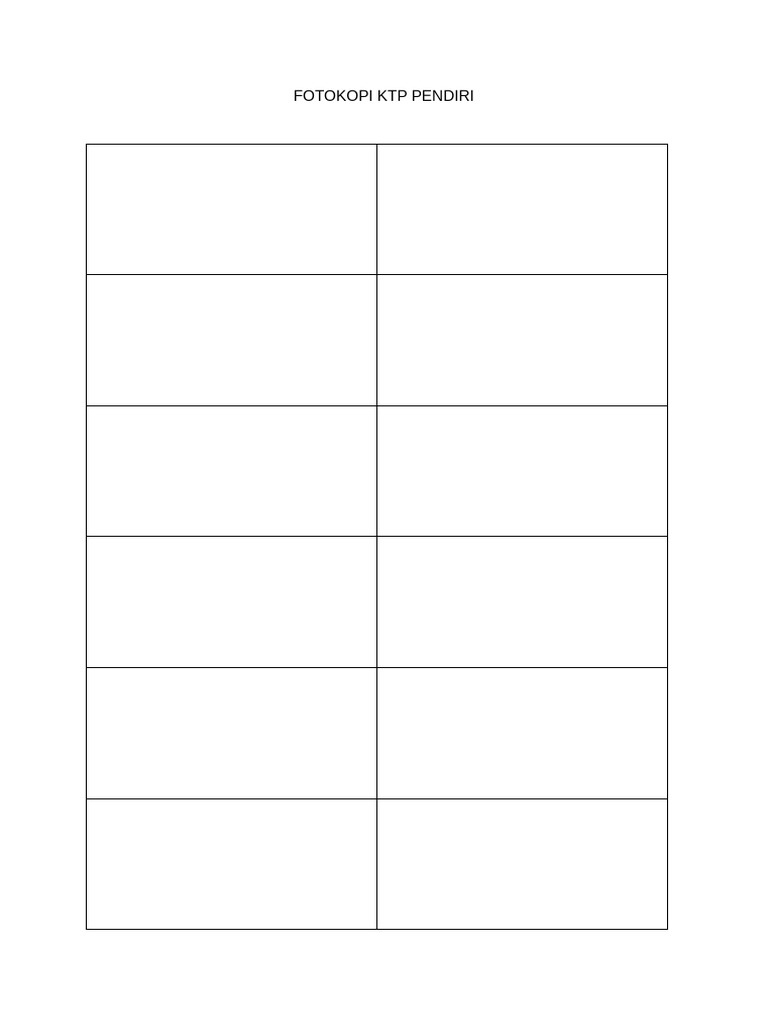 Fotokopi KTP Pendiri | PDF