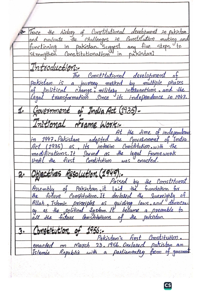 Ideology of Pakistan Assignment | PDF
