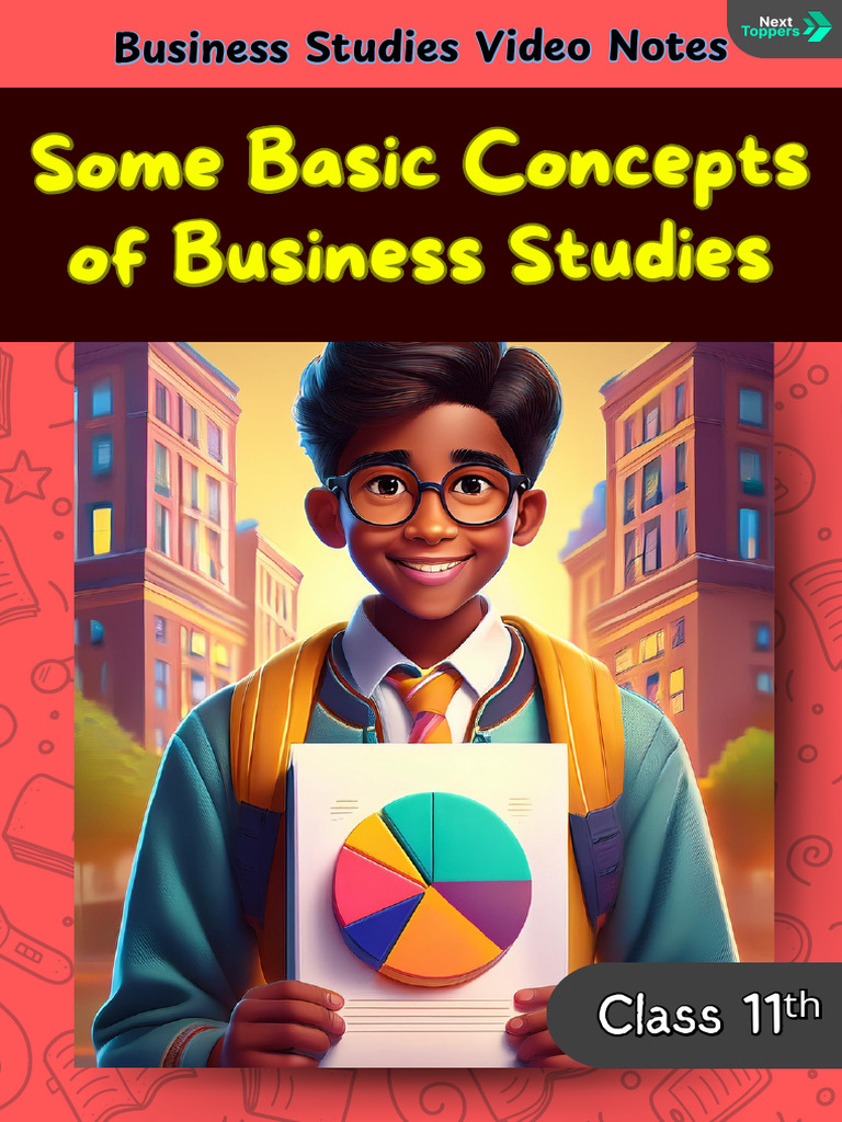 Some Basic Concepts of Business Studies | PDF | Partnership | Cooperative