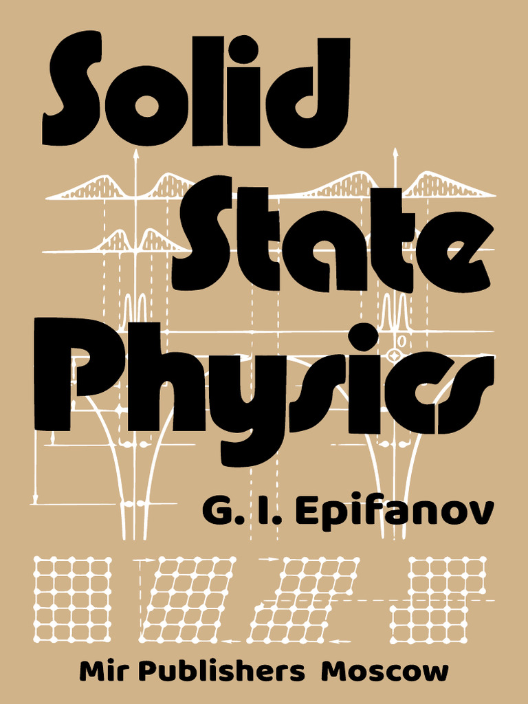 Epifanov - Solid-State Physics | PDF | Chemical Bond | Intermolecular Force