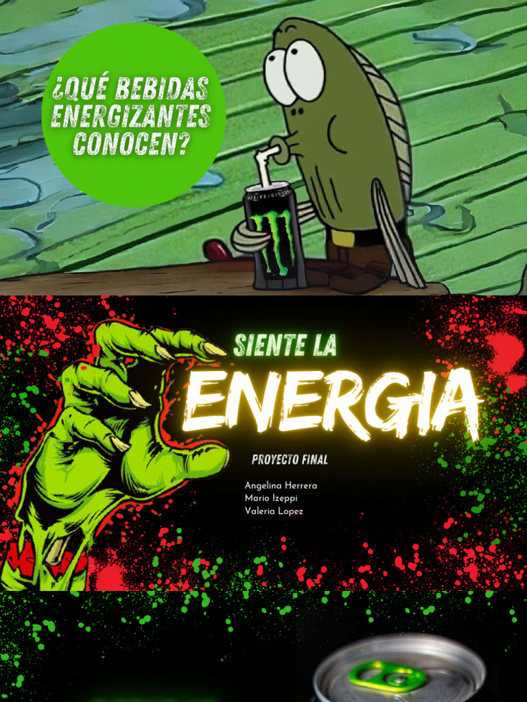 BEBIDAS ENERGÉTICAS Monster Red Bull Pollo | PDF