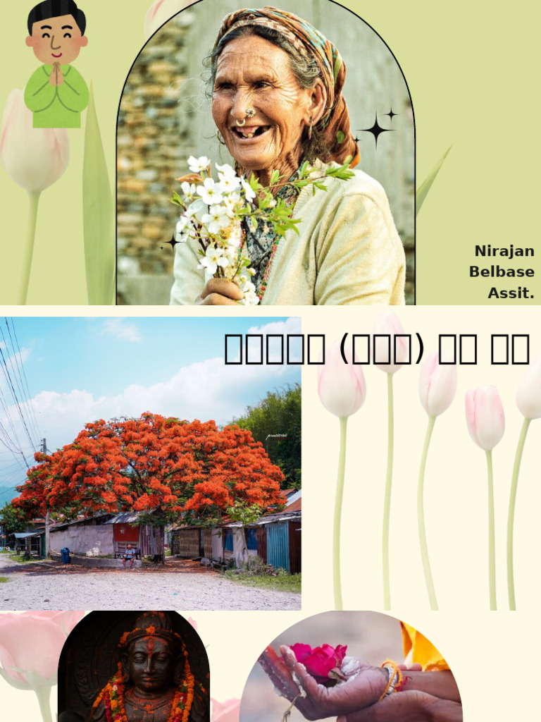 Welcome slide- flowers | PDF