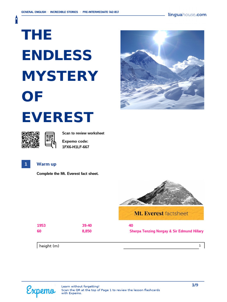 Everest vs. Tallest Buildings | PDF | Mount Everest | Mountaineering