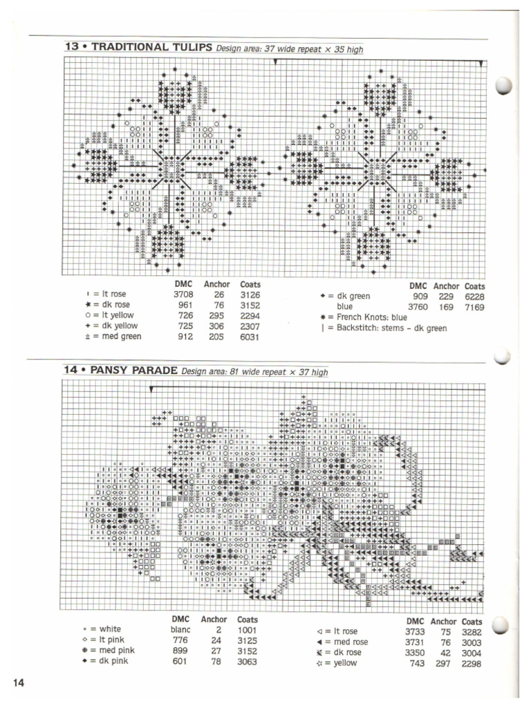 Bed and Bath Borders 7 Cross Stitch Pattern | PDF