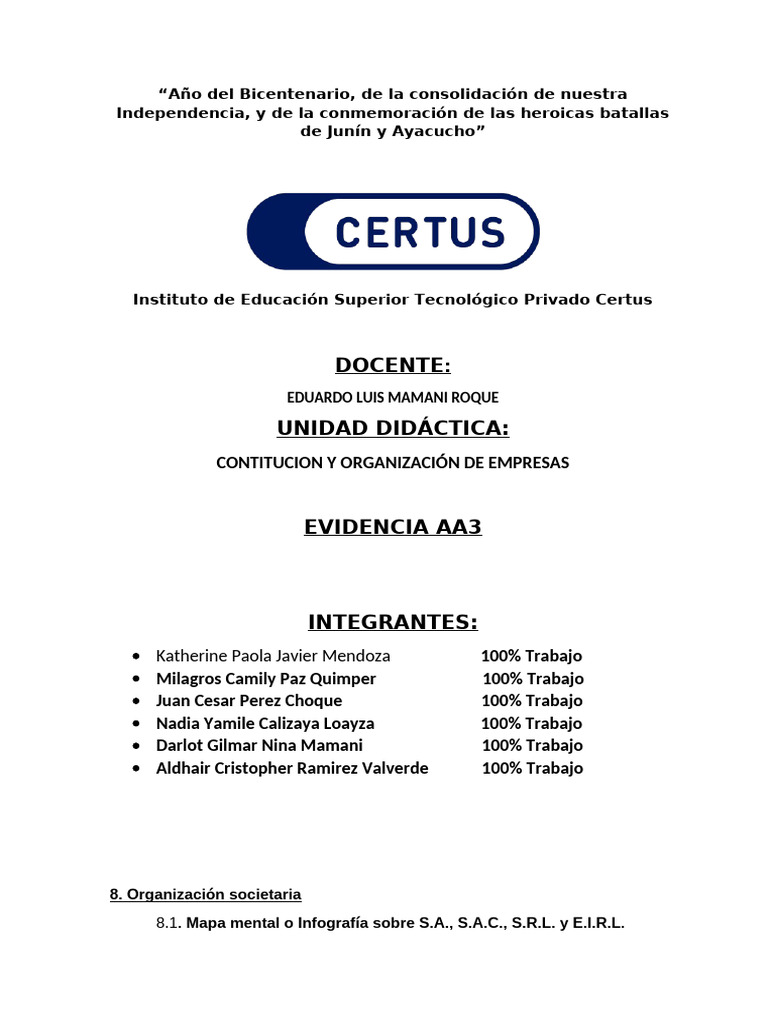 Aa3 - Grupo 3 | PDF