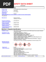 PS 870 B 2 Part A Safety Data Sheet | PDF | Toxicity | Dangerous Goods