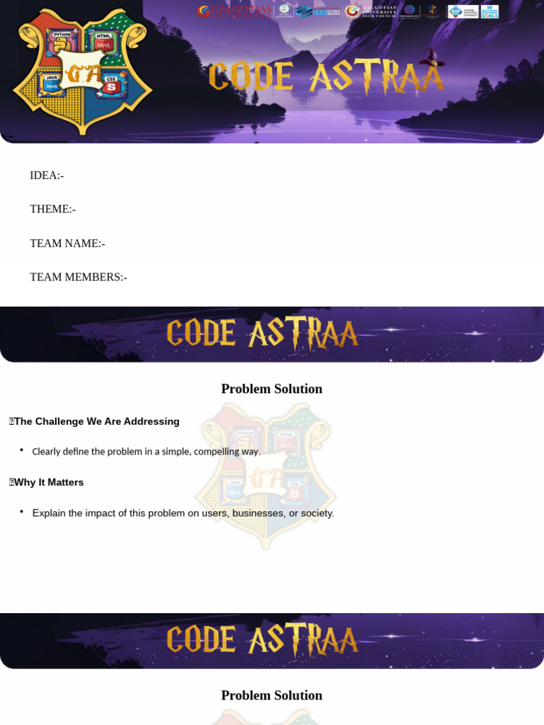 Code Astra A 2025 | PDF