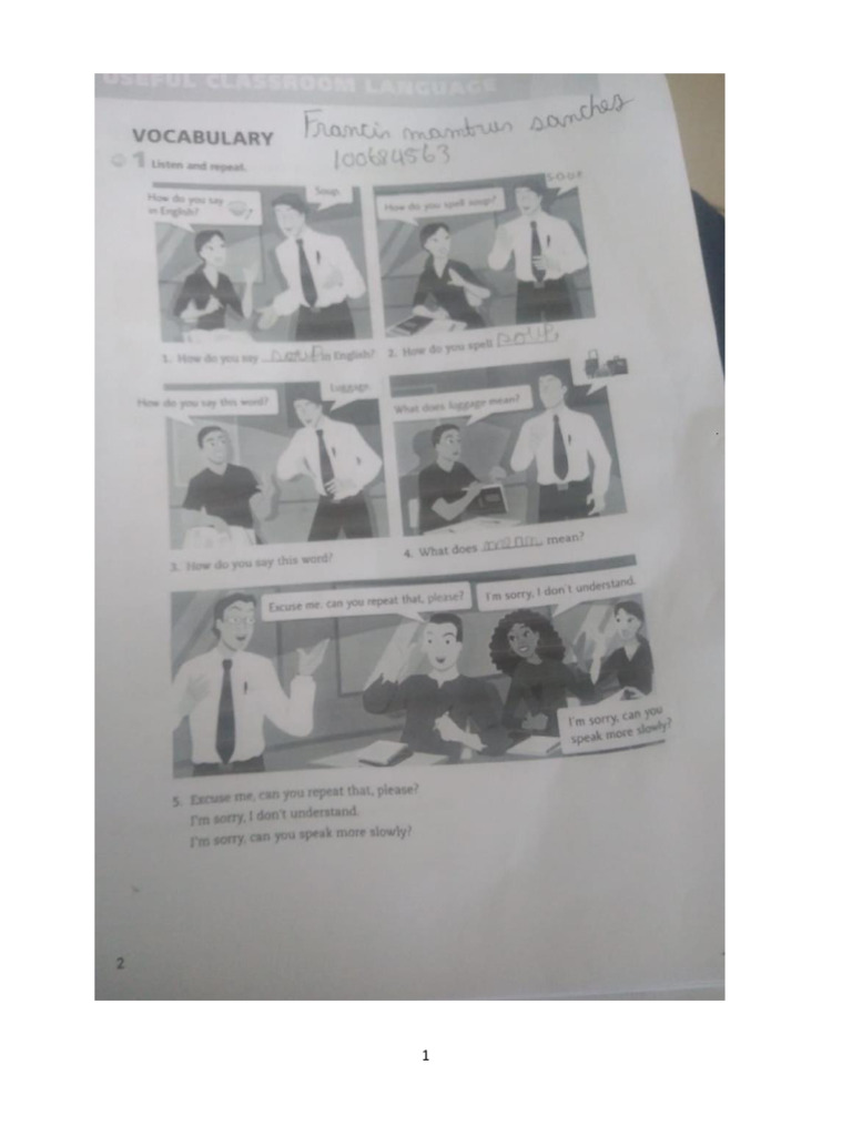 Practica 2 de Ingles FRANCIS | PDF