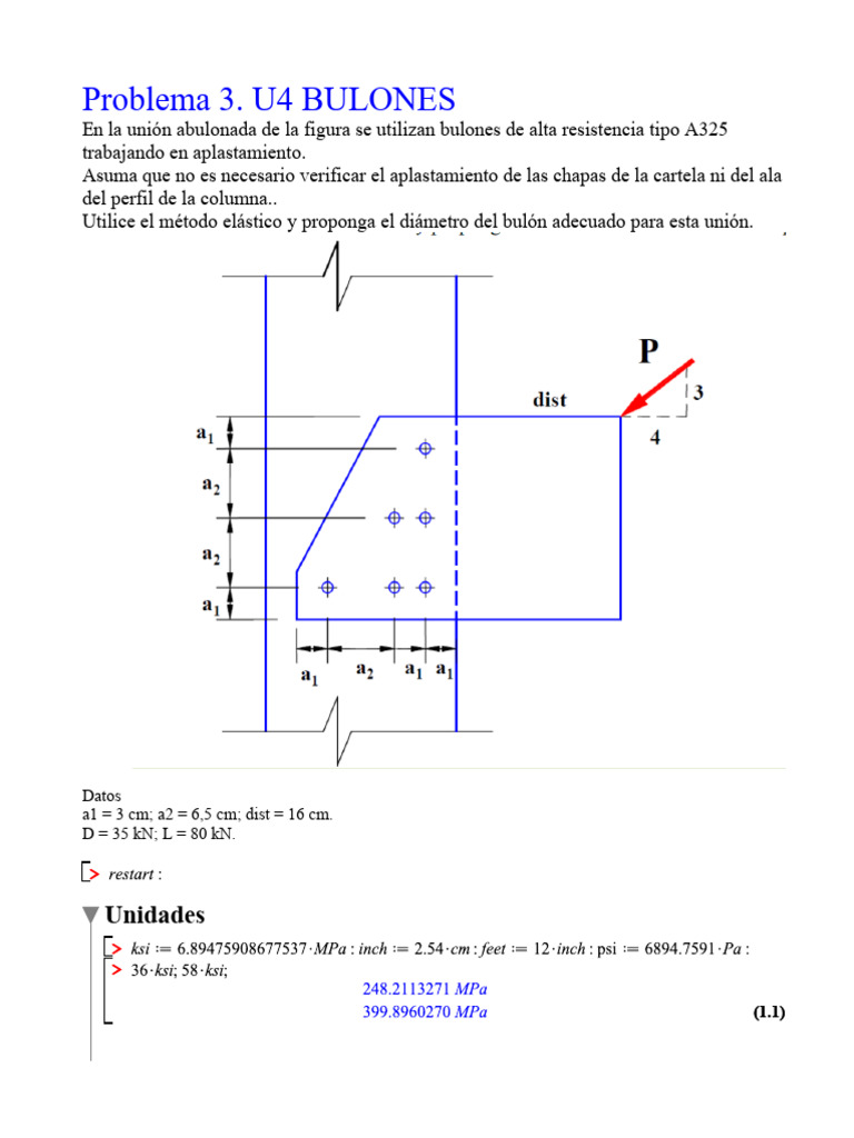 Bulones | PDF | Ingeniería mecánica | Mecánica