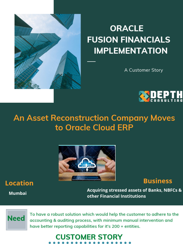 Fusion Financials Case Study | PDF | Cloud Computing | Accounting