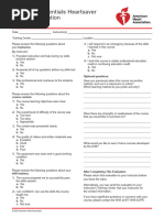 BLS Code Card - Basic Life Support Children and Infants | PDF ...