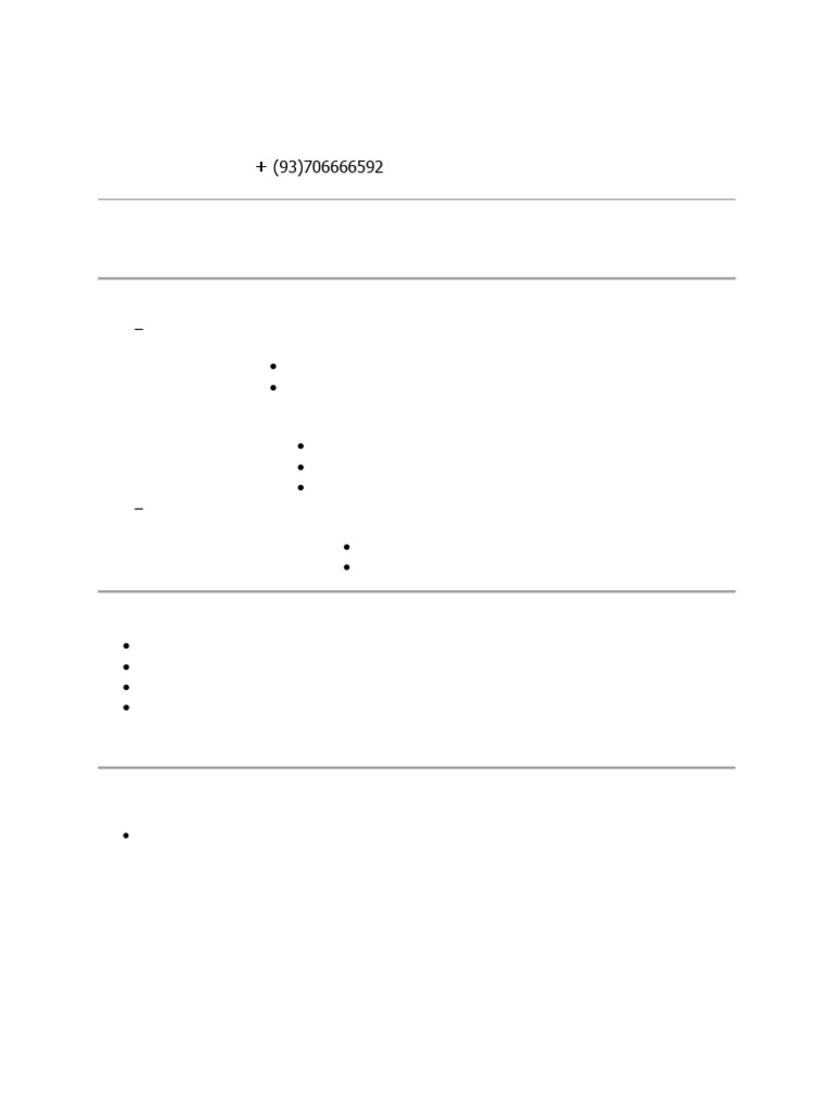 Abdul Mujib Resume | PDF