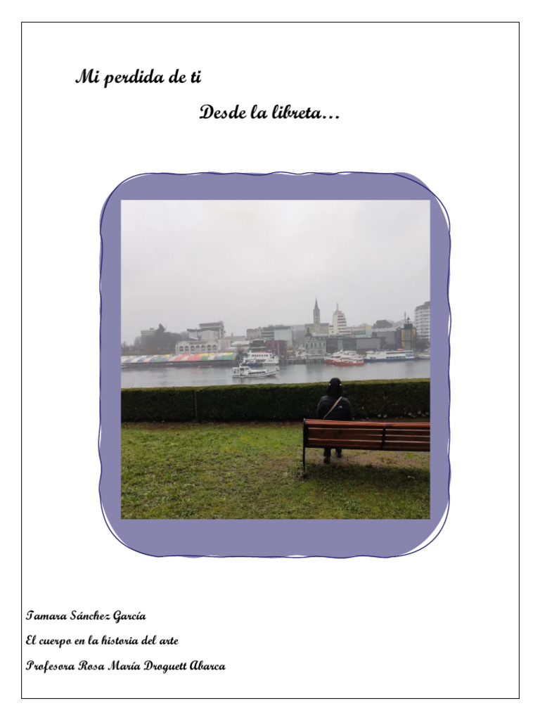 Mi Perdida de Ti, Relato 1, Tamara Sánchez | PDF | Amor