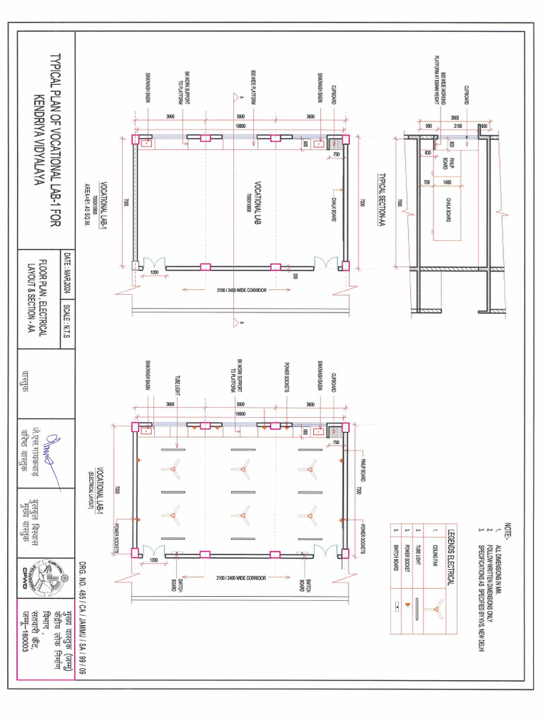 Drawing Arch KV | PDF