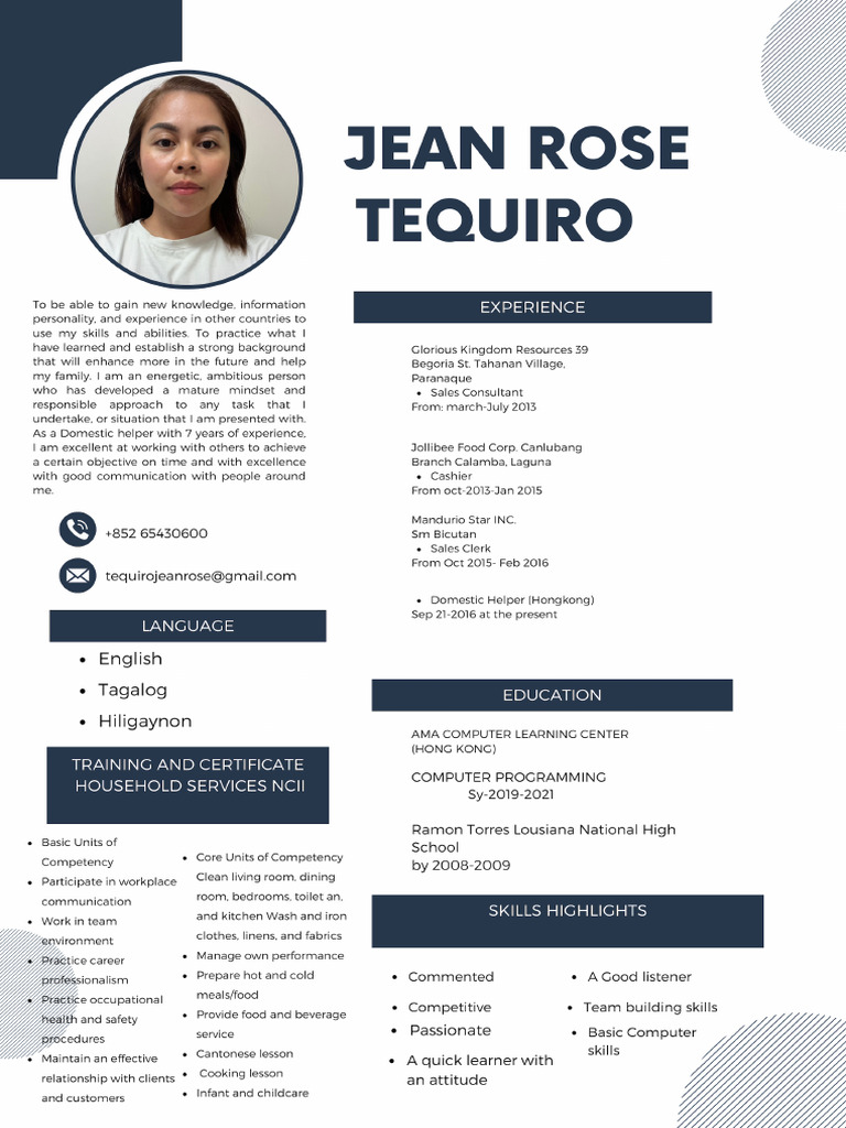 Present CV | PDF